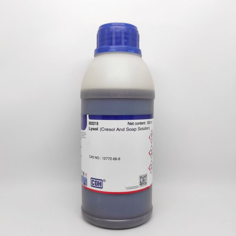 Lysol (Cresol and Soap Solution) – 500 Ml CDH – PT DELTA PRIMALAB SAINTIFIK