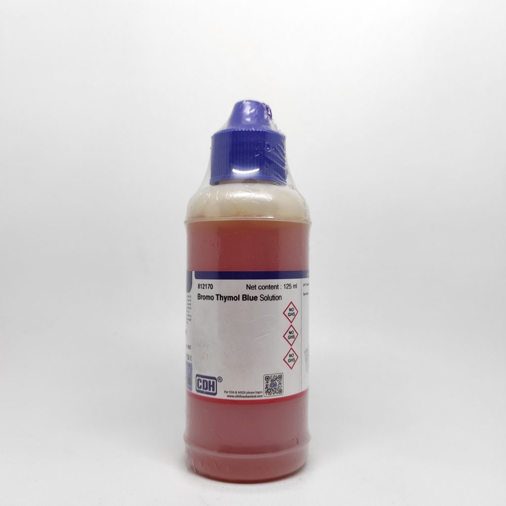 Bromo Thymol Blue Solution – 125 Ml CDH – PT DELTA PRIMALAB SAINTIFIK