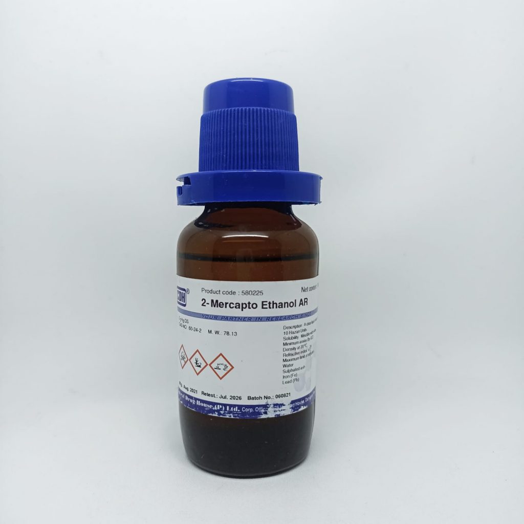 CDH 2-Mercapto Ethanol AR 100 mL Suitable for Molecular Biology CAS ...